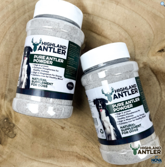 Pure Antler Powder (Supplement) (excl. 20% VAT) – Raw Paws Emporium
