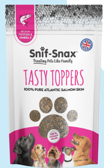 Pure Atlantic Salmon Tasty Toppers 160g – Raw Paws Emporium