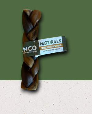 Camel Collagen Braid Medium – Raw Paws Emporium